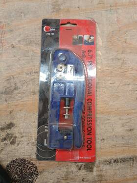 ECLIPSE 300-156 Tools Pros Kit Compression Connector Crimper
